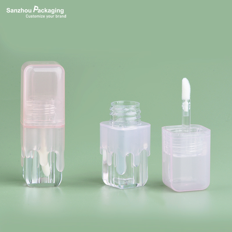 3.5ml Custom Lip Gloss Packaging with Sculptural Cap | A611